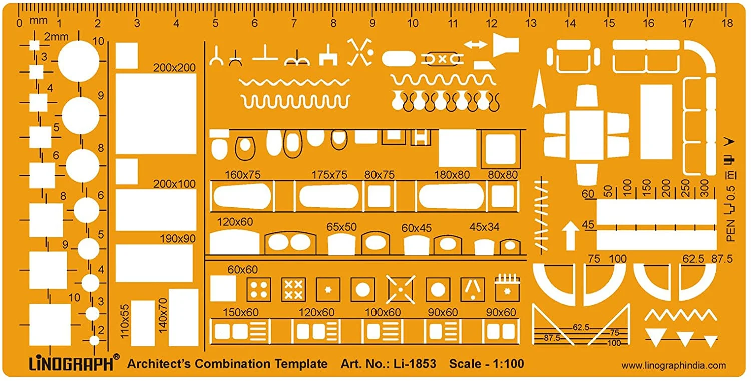 The Top 10 Drawing Template Stencils for Architects and Designers