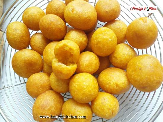 Resep Bola Bola Ubi Kopong Mudah Enak - Haniya Kitchen