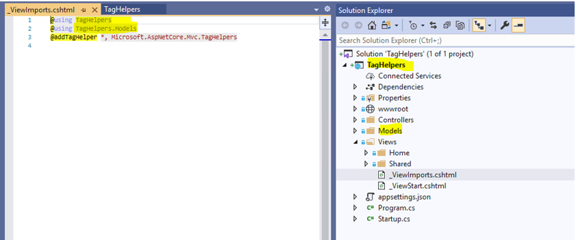 .Net Blog by Asif: Part 15 : Tag Helpers