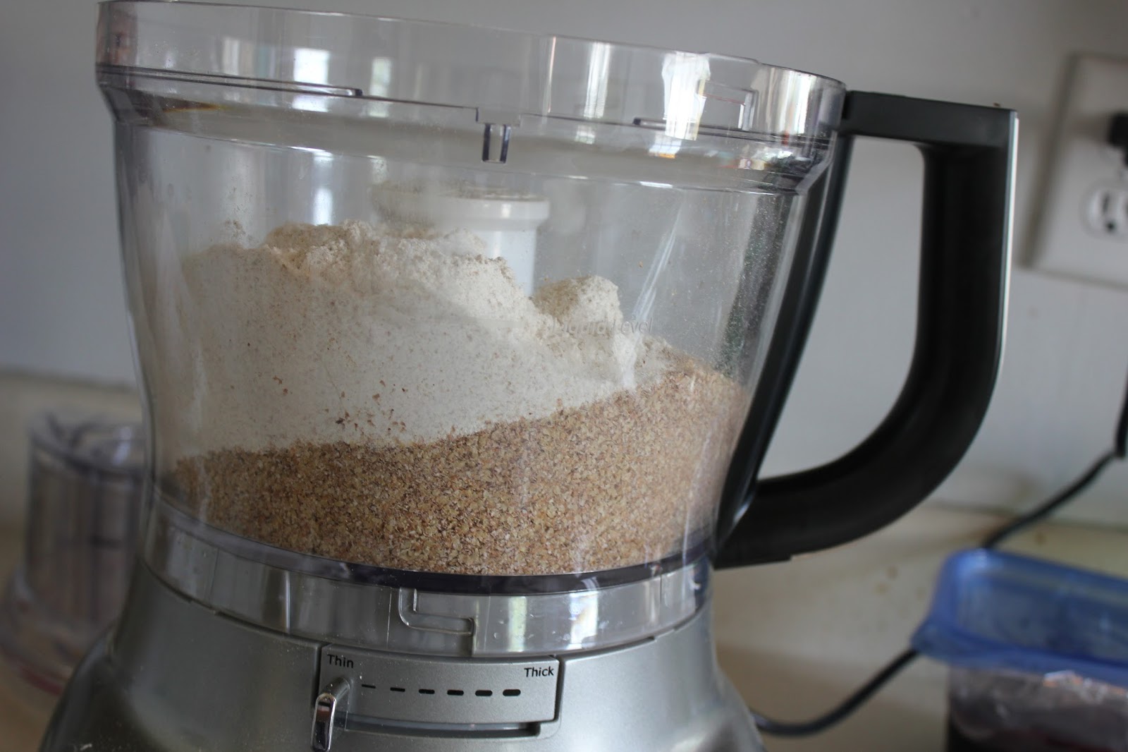 Un-Processing My World: Wheat germ and parmesan crackers