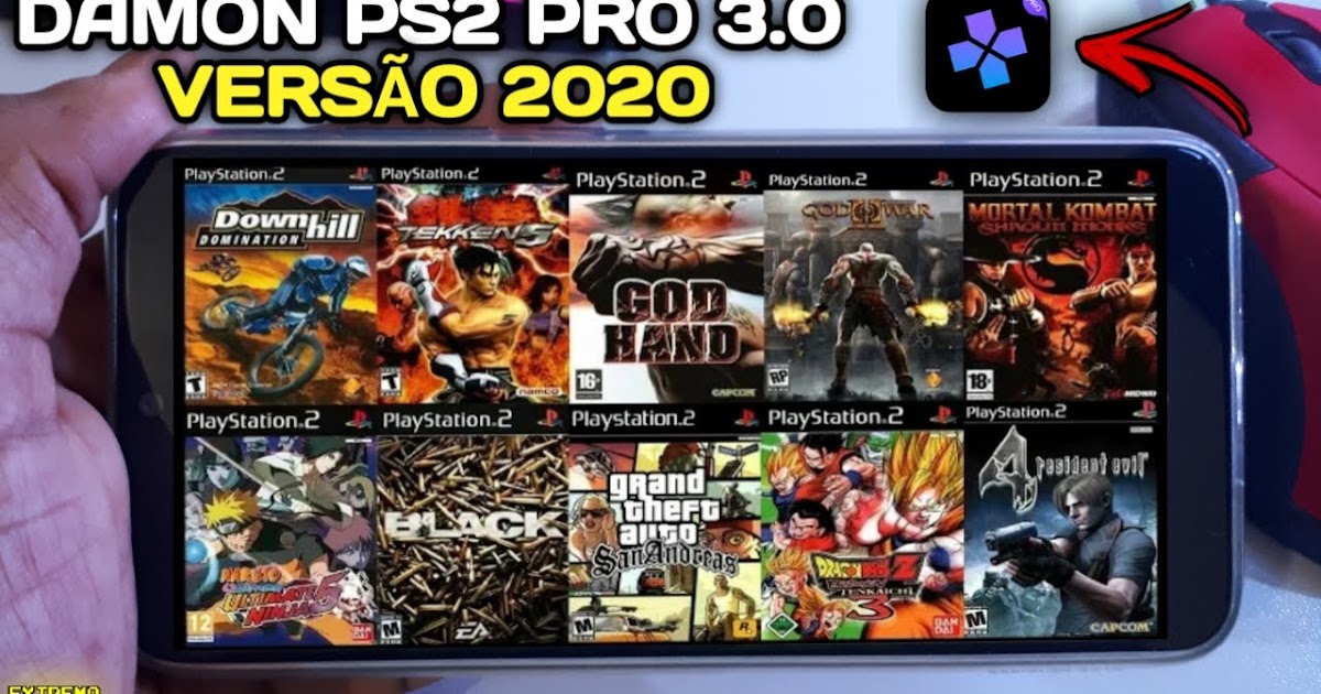 DAMON PS2 2020 - EMUALDOR DE PLAY 2