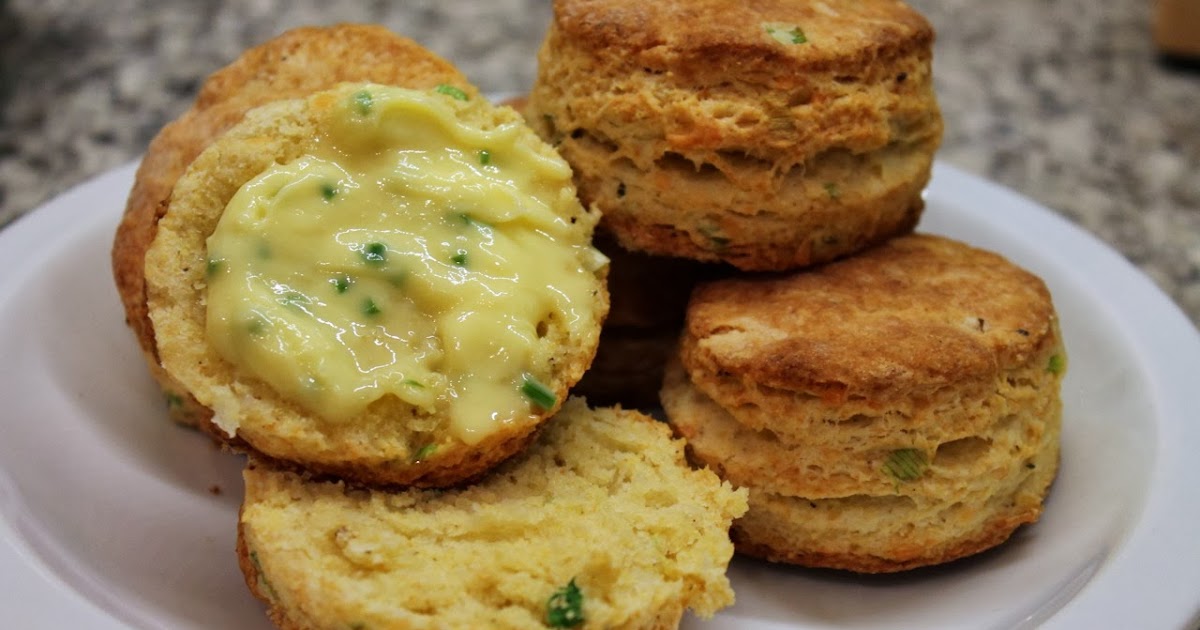 Cook In / Dine Out: Cheesy Scallion-Corn Biscuits