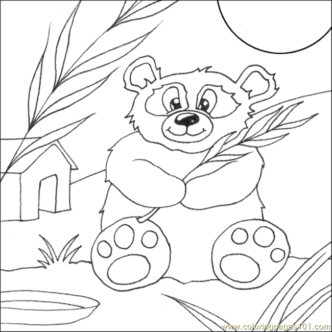 Andy Panda Coloring Pages