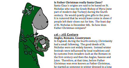 Pepper The Pooch: Who is Father Christmas?