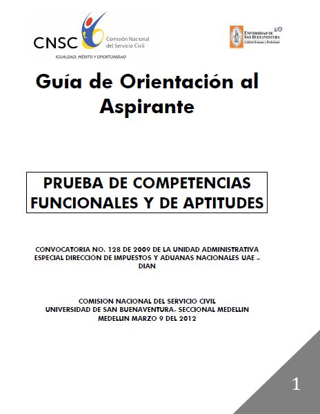 Guías de Ejemplo para Preparación de Pruebas de Competencias.