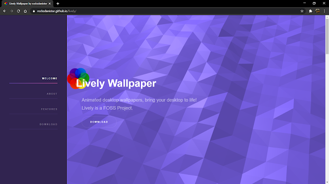 How to set a Live Wallpaper as Desktop Background