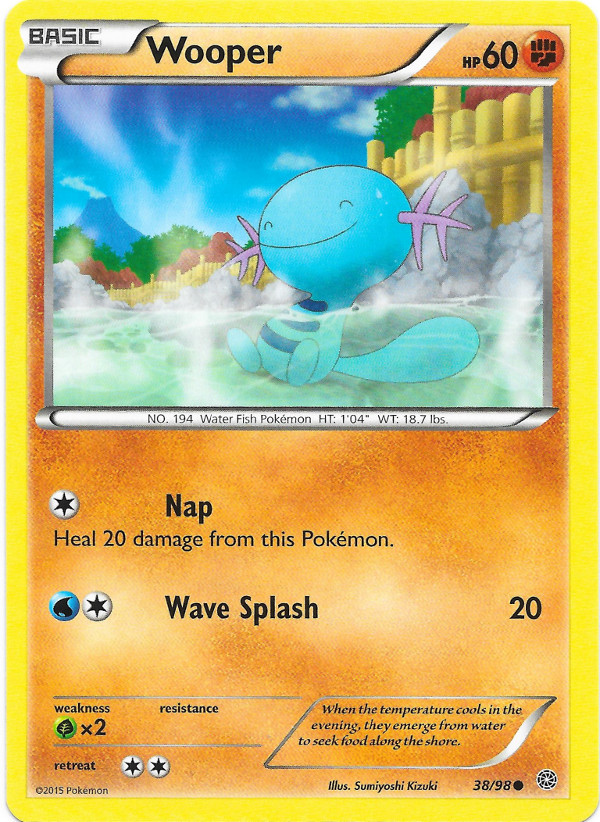 Wooper -- Ancient Origins Pokemon Card Review | PrimetimePokemon's Blog
