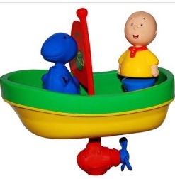 CAILLOU CLASSIC DOLL AND CAILLOU BATH TIME VEHICLE REVIEW - Mama to 6 ...