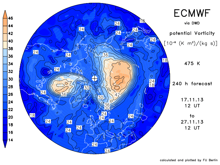 The Weather Centre: Polar Vortex Split May Lead to Cool December