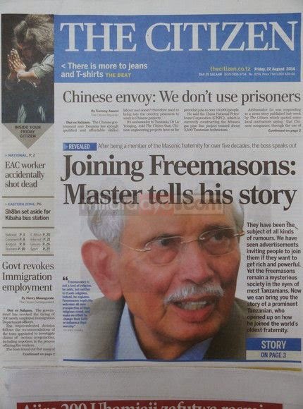 HOW I BECAME FREEMASON!..THE STORY OF ANDY CHANDE - HABARI HURU