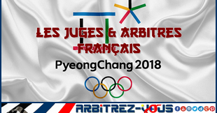 JEUX OLYMPIQUES D'HIVER - PYEONGCHANG 2018 - Les Arbitres et Juges ...