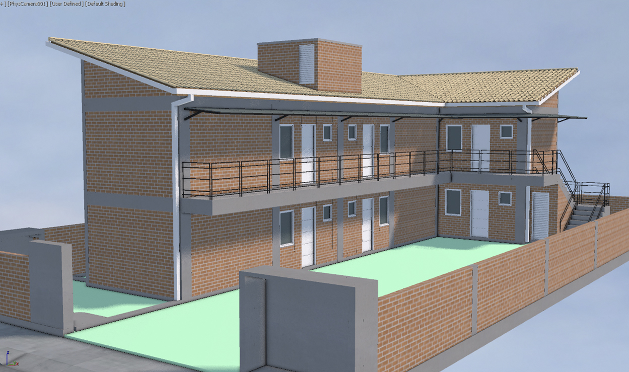 PROJETO ONLINE: PROJETO de 6 KITNETS PEQUENAS e MODERNAS-lote 14x26