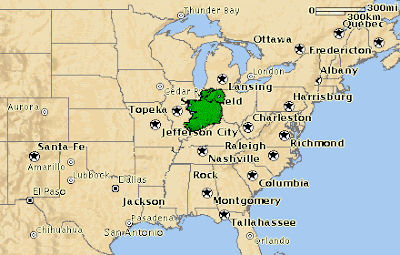 Beltway Ireland!: Size of Ireland