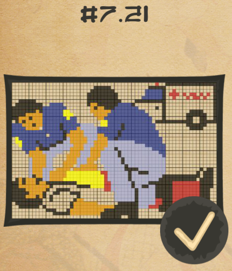 CrossMe Puzzles: Color #7.21 - Emergency