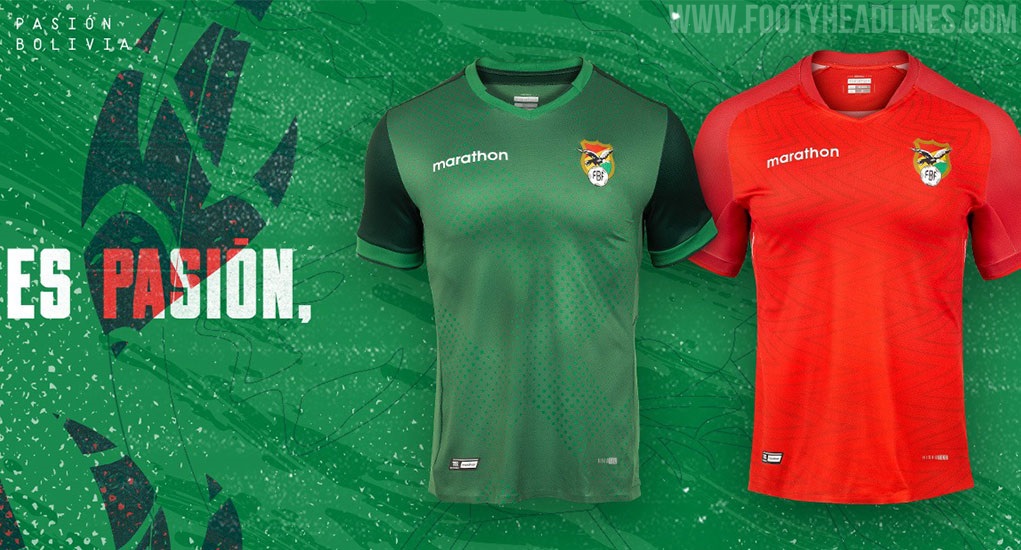 Bolivia Copa America 2021 Home & Away Kits Released - Footy Headlines