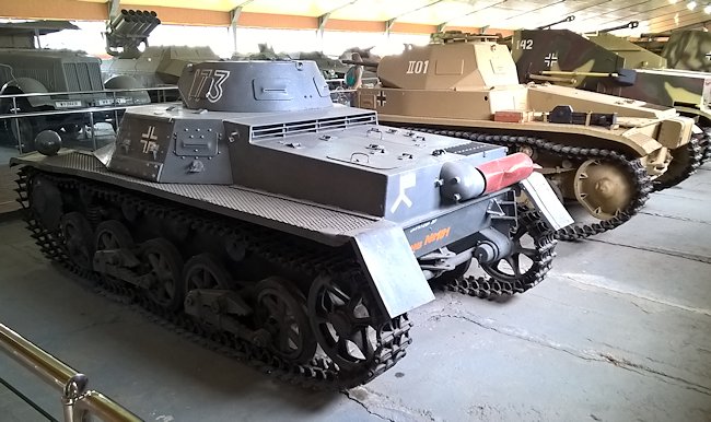 Dookola Rzeszy: Manewry między czołgami - Panzerkampfwagen I