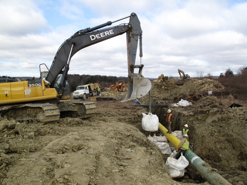 The Joyce Road Neighborhood: Pipeline Construction
