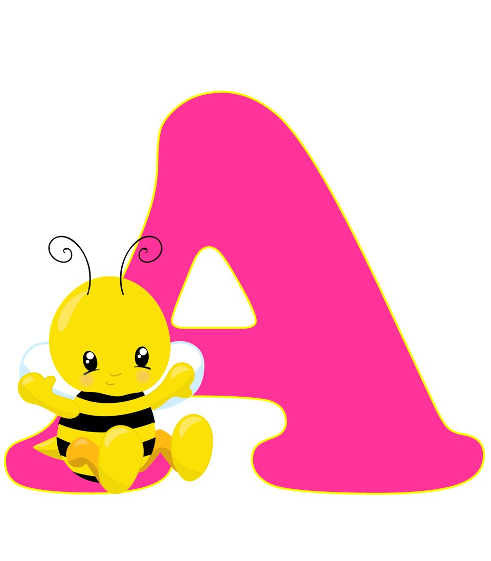 Kits imprimibles gratis : Abecedario Abeja