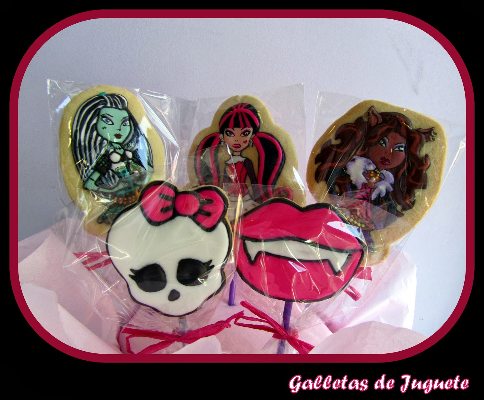 Galletas de Juguete: Galletas MONSTER HIGH 2!!