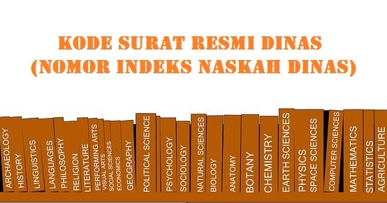 Nomor Indeks Naskah Dinas / Klasifikasi Pengkodean Surat Resmi ...