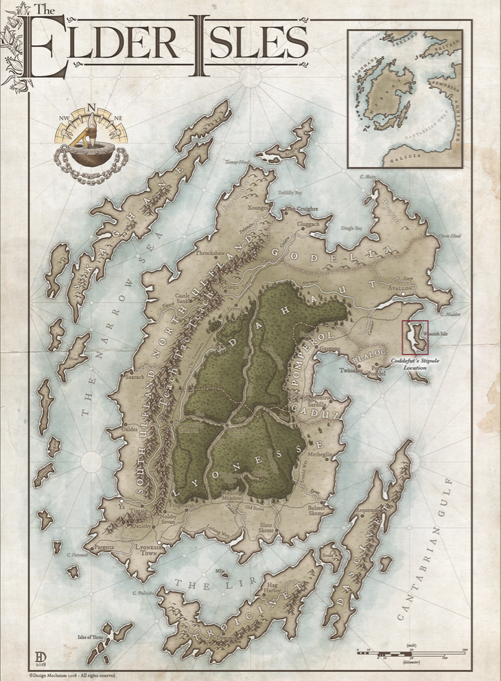 Akratic Wizardry: Coddefut’s Stipule: a Lyonesse adventure