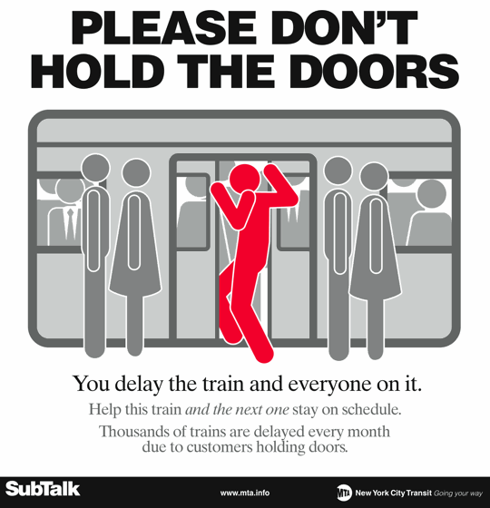 All This Is That: Some of the new NYC subway etiquette posters