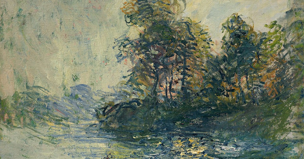 Claude Monet | The River, 1881 | Museum Barberini | Tutt'Art@ | Pittura ...