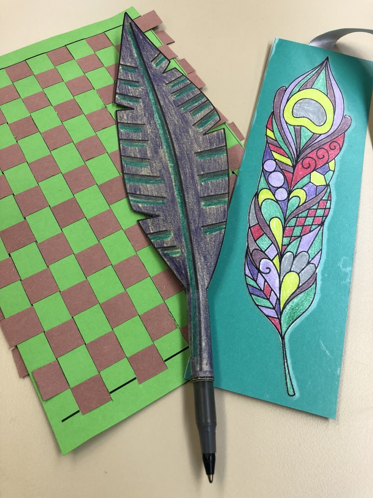 Weaving and Feather Crafts - The Learning Curve