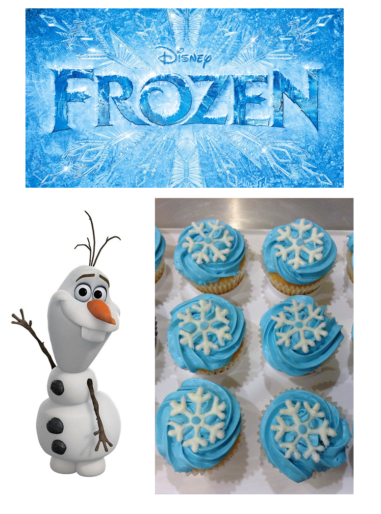 More Sprinkles for Me...: Disney's Frozen Cupcake Idea....