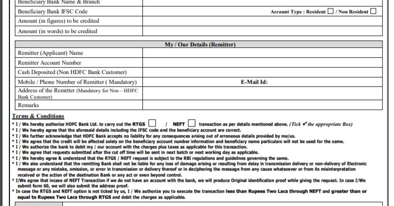 How To Download Form 15g From Hdfc Bank - Printable Forms Free Online