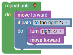 雲林SONG: Solutions to Blocky Game Maze (Blockly 迷宮遊戲參考解法)