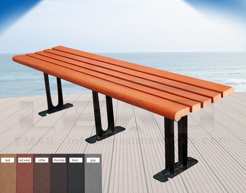 Park & garden wpc composite wood benches & Chair