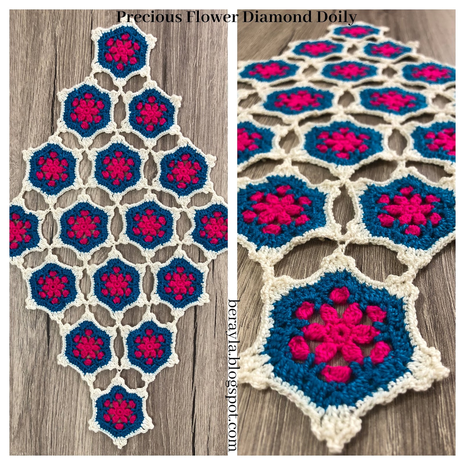 Precious Flower Diamond Doily