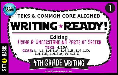 Watson Works : 4th Grade Parts of Speech Apps & Online Games