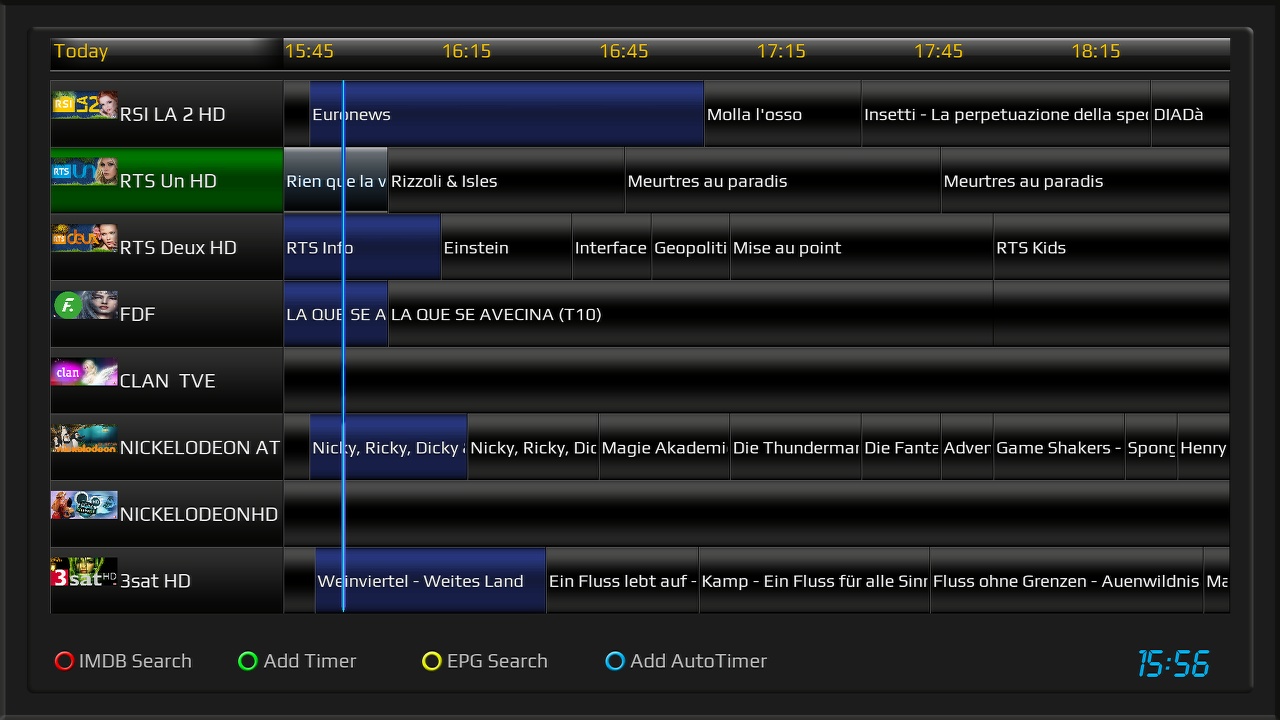 DuskyFHD enigma2 skin by digiteng for openatv
