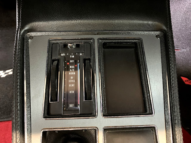 1976 Corvette Stingray: Restore, Repair, Detail: HVAC Control Panel and ...