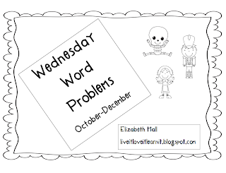 Wednesday Word Problem...freebie included! - Kickin' It In Kindergarten