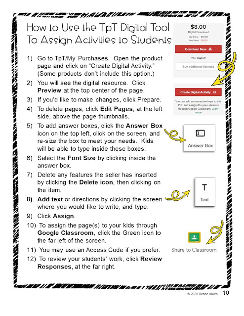 Teacher Ink: How to Use the TpT Digital Tool for Online Learning