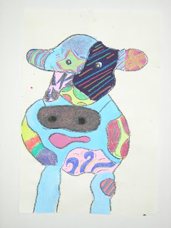 Mrs. Manzella's Student Gallery: 3RD GRADE: PETER DIEM COWS