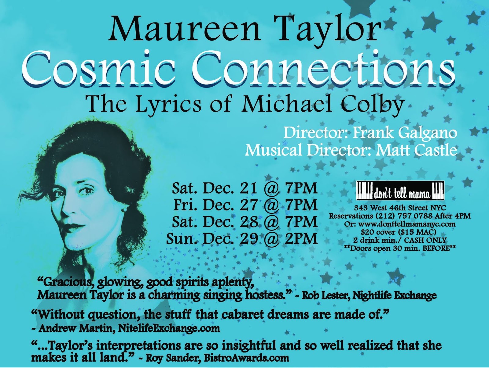 Maureen Taylor, Michael Colby, Meg Flather...and MORE!