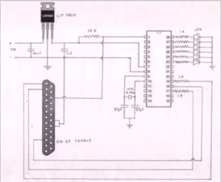 Parallel Port Arduino Programmer