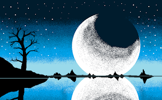 A4 ART: Simple Digital Drawing in MS Paint by Arun VB ( Theme : Night ...