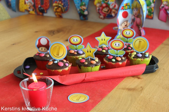 Kerstins kreative Küche: Super Mario Muffins