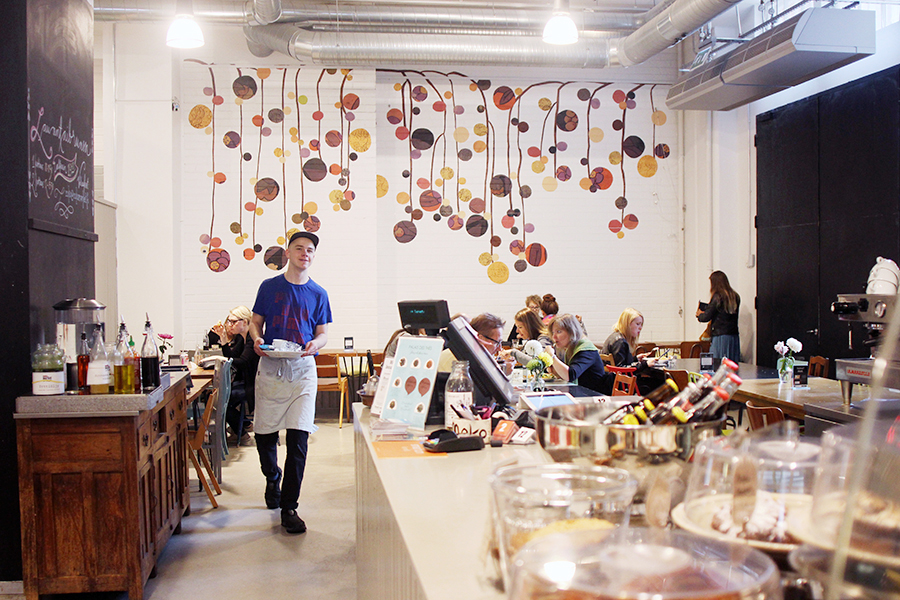 Helsinki, Finland: Moko Market & Café - Helsinki's 'candy box' concept ...