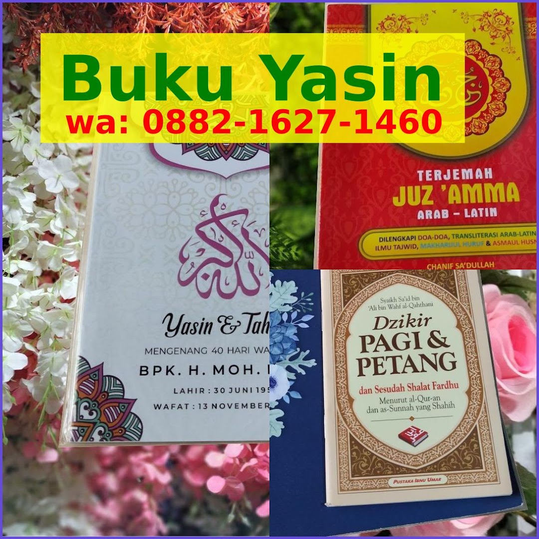 Tulisan Di Buku Yasin – Ô882_1627_1Ꮞ6Ô [wa] Pabrik Buku Yasin Diskon