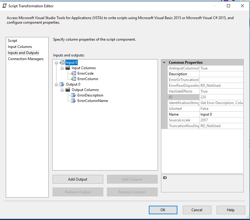 Gopika's Blog: Getting Error Description and Error Column Name in SSIS ...