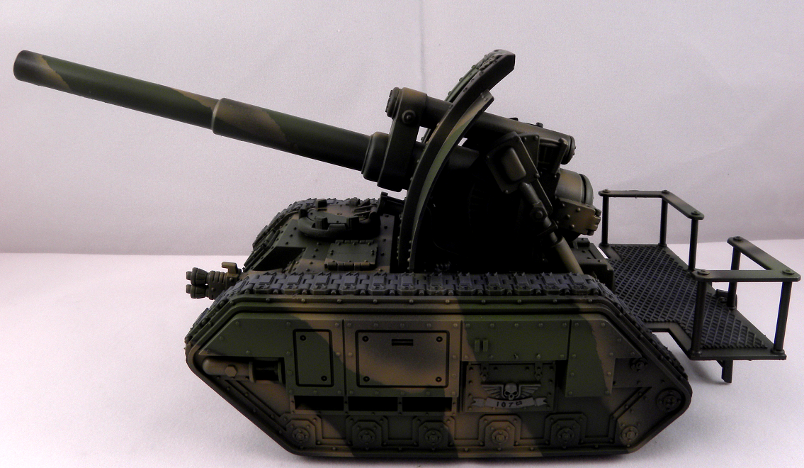 Danger Mouse's Paint Blog: 40k - Basilisk Earthshaker Cannons