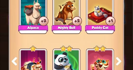 Coin Master Pets Card Set ~ Coin Master Queen