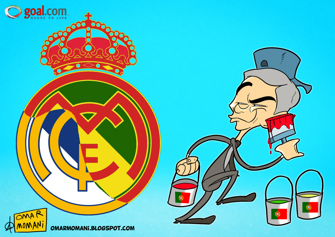 Omar Momani cartoons: Paint it Portuguese