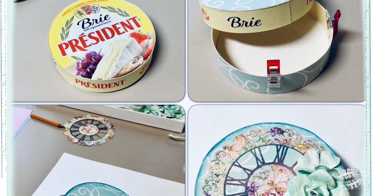 🎀Altered Brie Box with Keepsake Journal